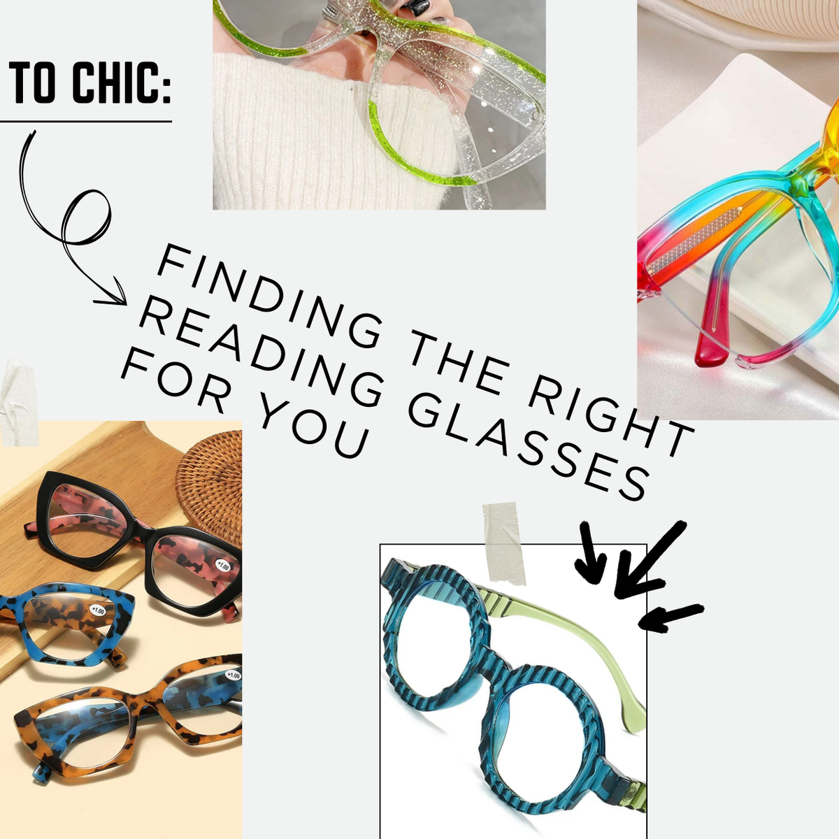 Finding the Right Reading Glasses for You – Shop Sassy Chick