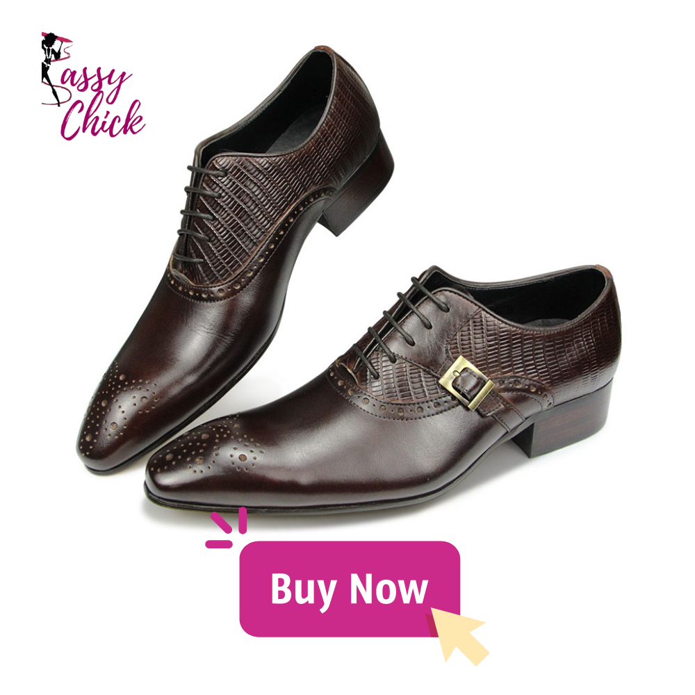 Deluxe Genuine Leather Men Shoes – Shop Sassy Chick