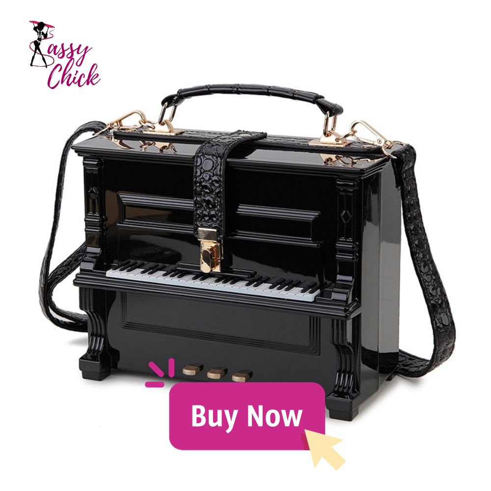 Grand Piano 3D Shape Handbag – Shop Sassy Chick